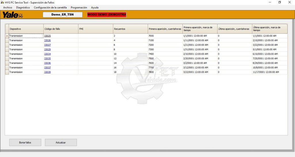 Yale PC Service Tool 5.3 Advanced Diagnostic Software for Yale Forklift ...