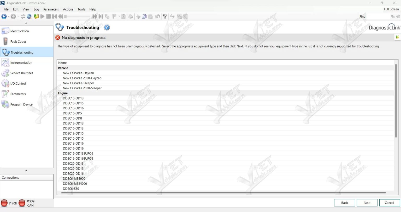DDDL Detroit Diesel Diagnostic Link Software 8.20 SP1 - VIETVehicle.com