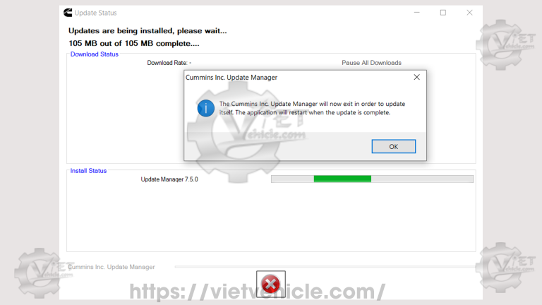 How to use Cummins Update Manager