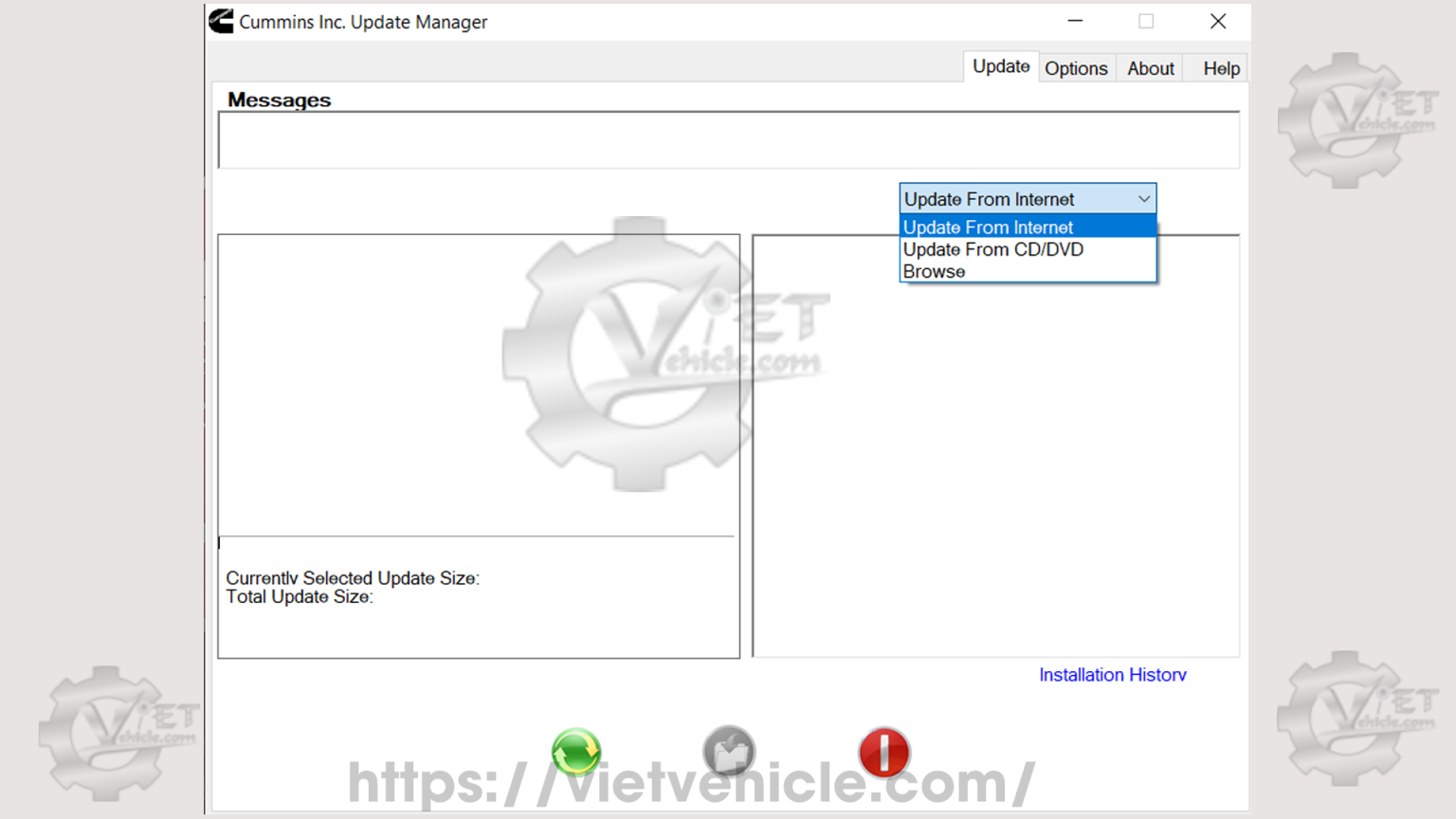 How to use Cummins Update Manager